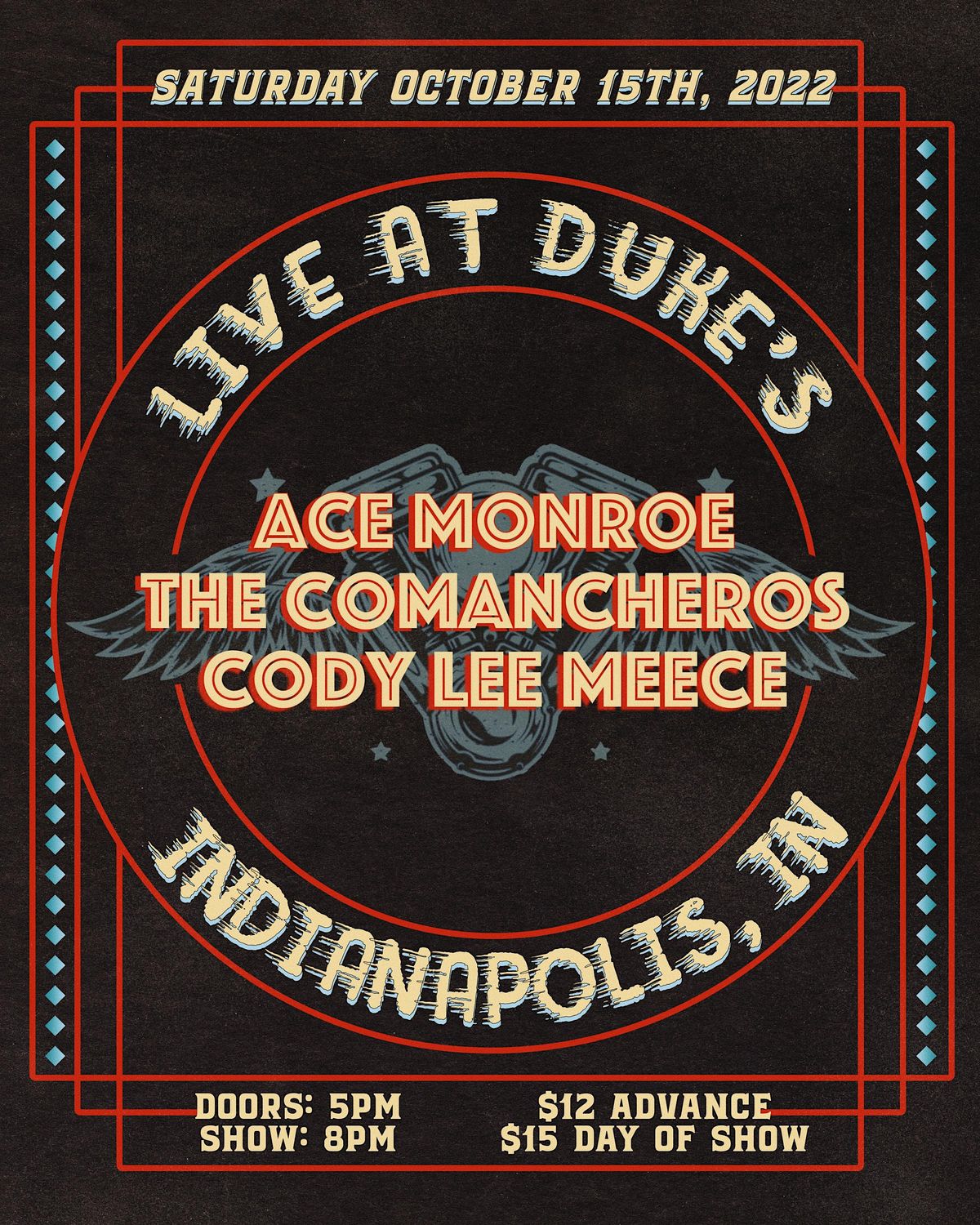 Ace Monroe, The Comancheros and Cody Lee Meece, Duke's Indy ...