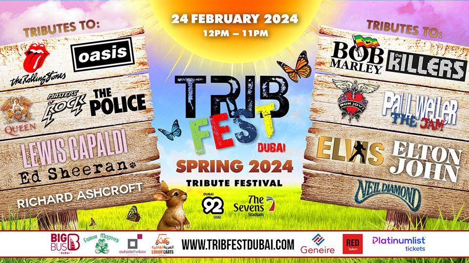 Tribfest 2024 in Dubai, The Sevens Stadium Dubai, 24 February 2024