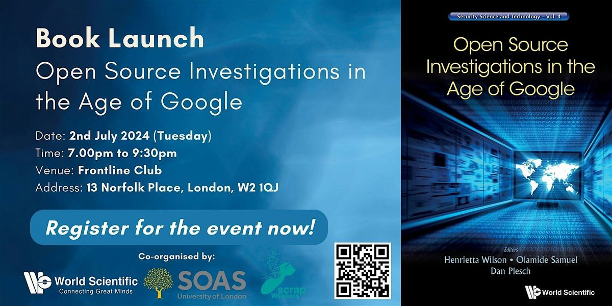 Open Source Investigations in the Age of Google, Frontline Club, London ...