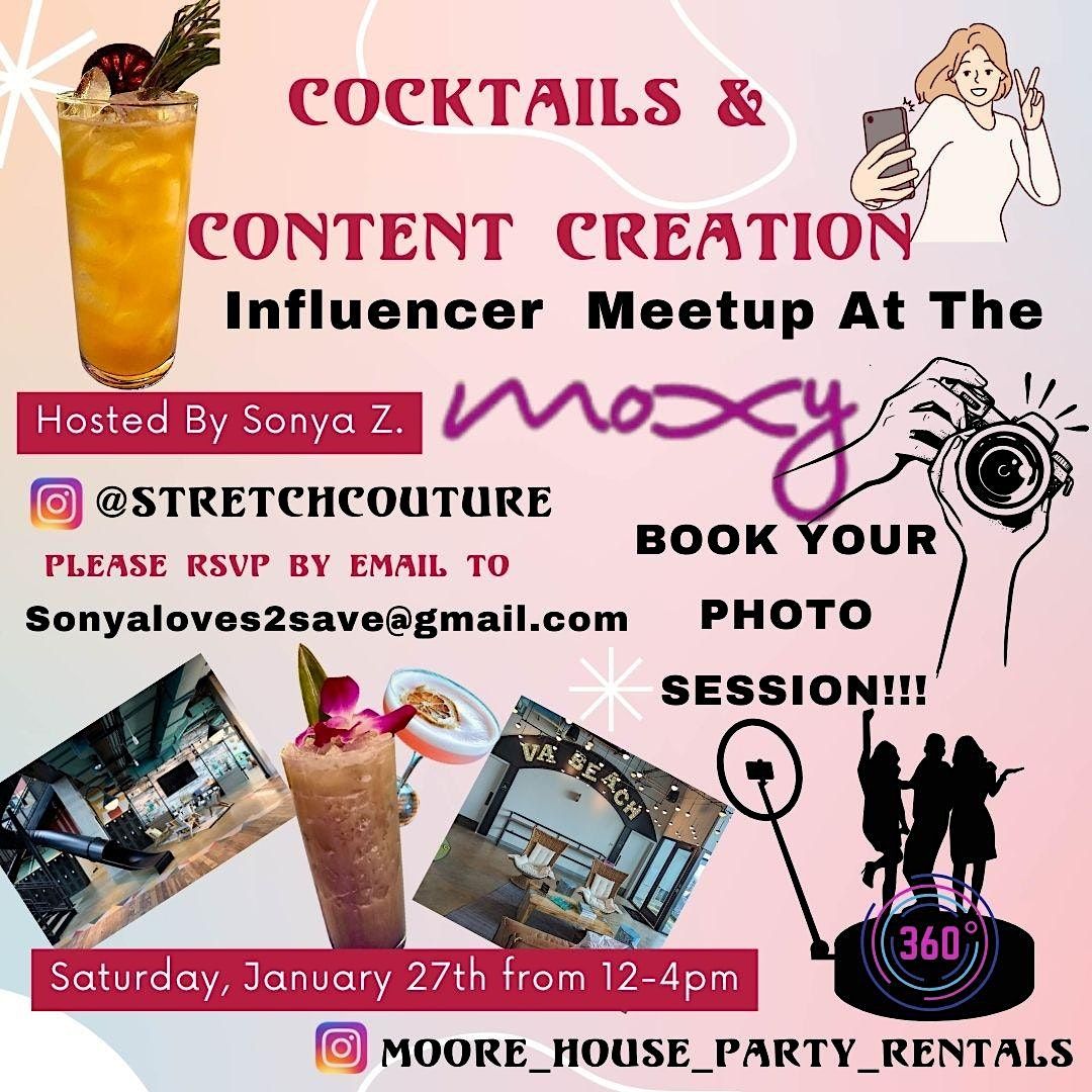 Influencer Meetup At The Moxy, Moxy Virginia Beach Oceanfront, 27 ...