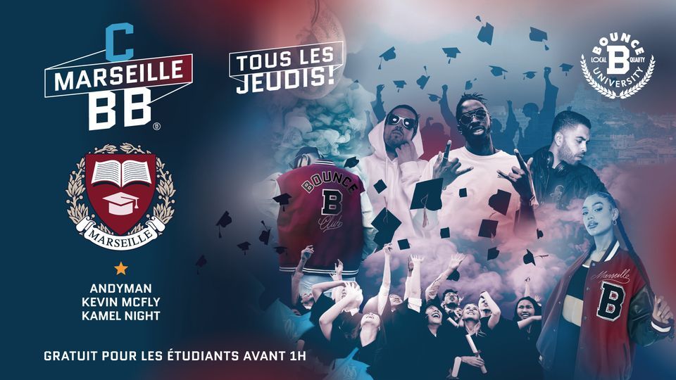 C Marseille BB ! KamelNight X AndyMan X McFly, Bounce club, Marseille, 10 November to 11 November
