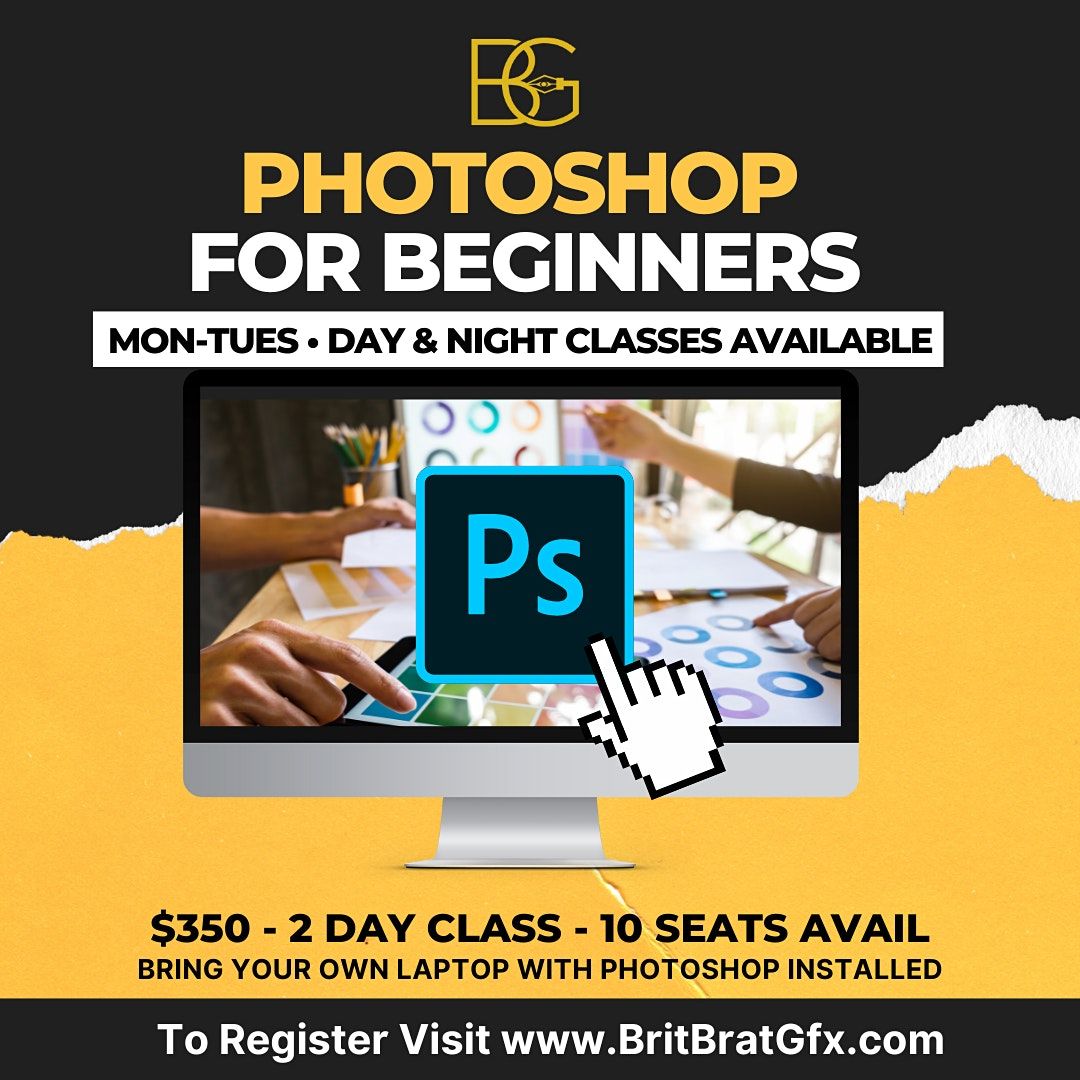 PHOTOSHOP FOR BEGINNERS CLASS, Prodigy Preparatory Learning Center ...