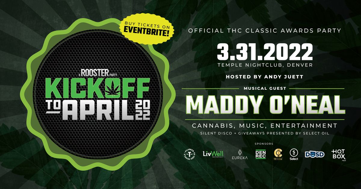 Rooster Magazines 2022 Kickoff To April, Temple Nightclub Denver, 31 ...