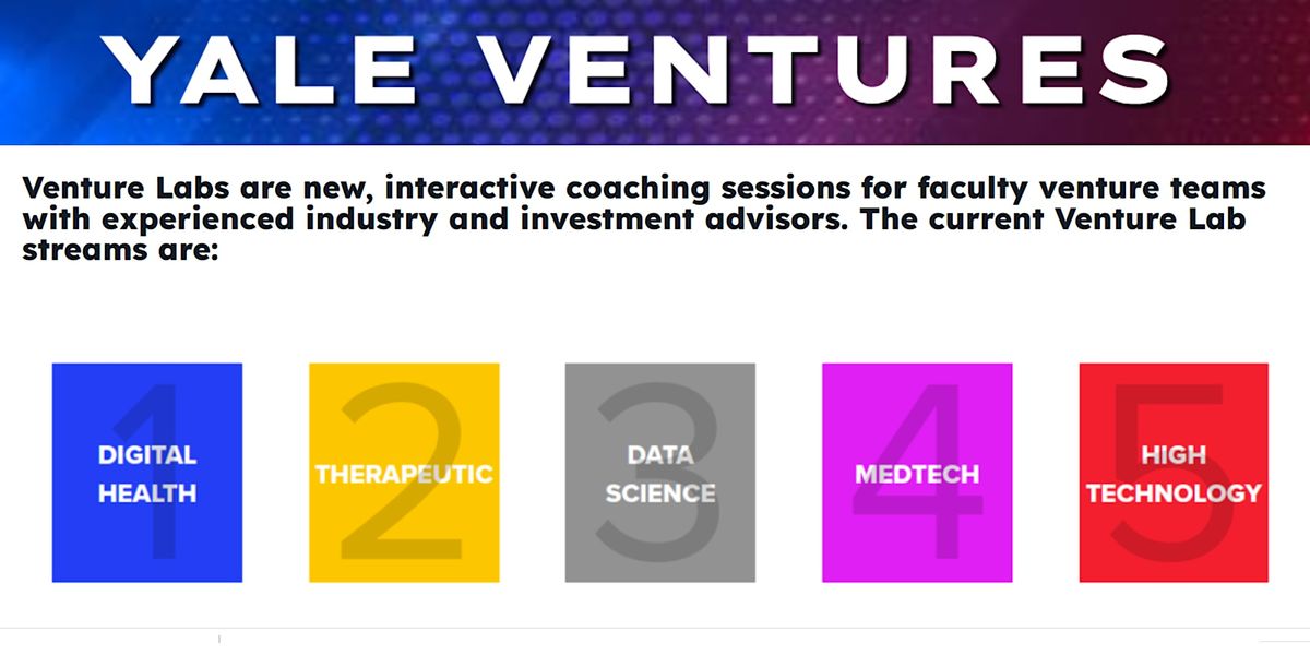Venture Lab Yale EIR Mixer, Maurice R. Greenberg Conference Center, New ...