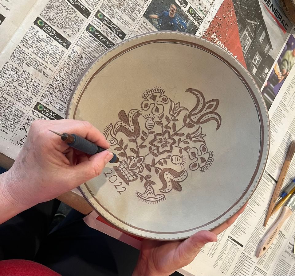 Sgraffito Workshop @ Landis Valley Museum, Lancaster - Learn the art of ...