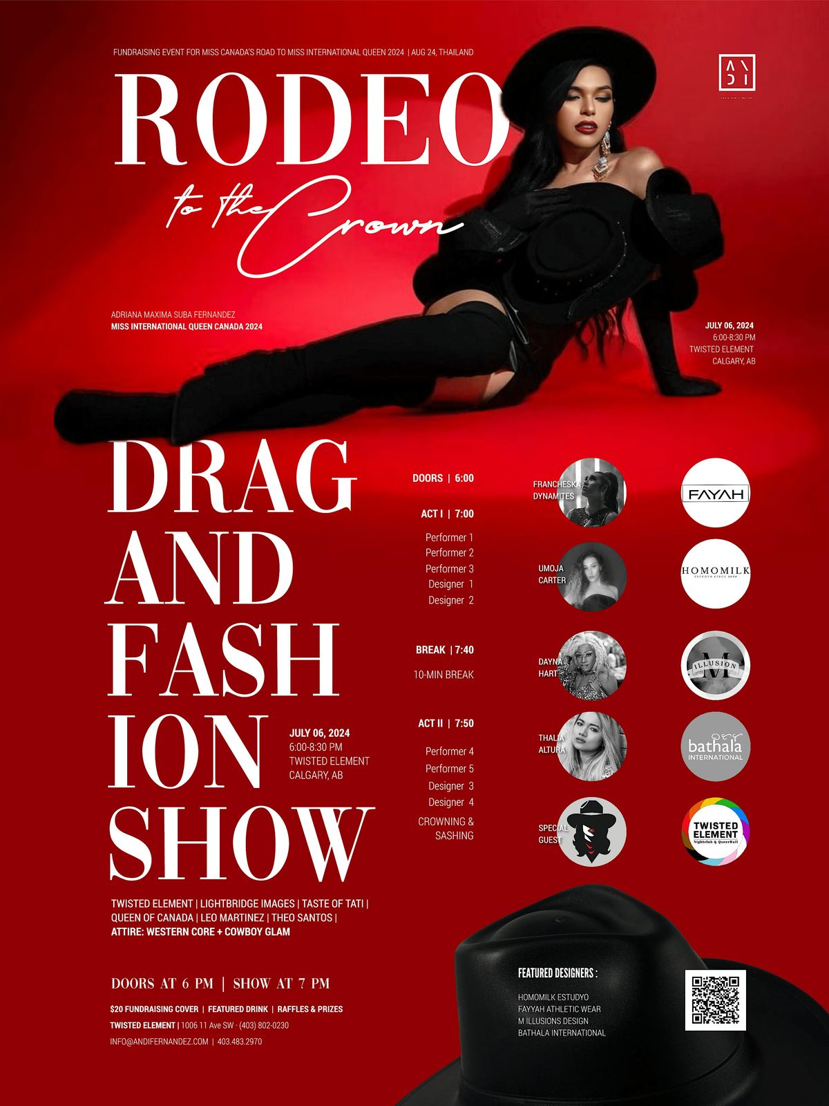 RODEO TO THE CROWN: Drag and Fashion Show Fundraising Event for MIQ ...