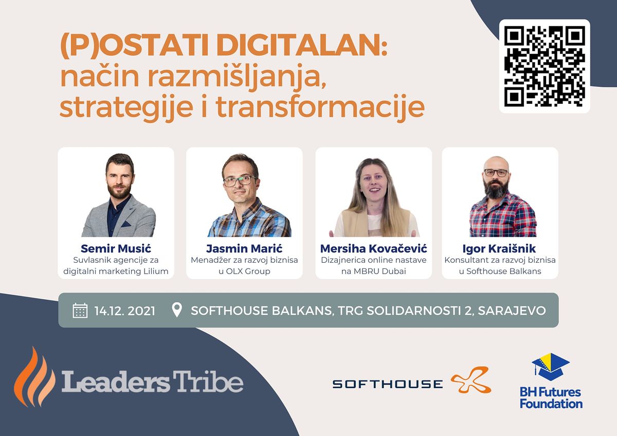 Leaders tribe:Going digital: Mindset, Strategies and Transformations, Softhouse Balkans d.o.o ...