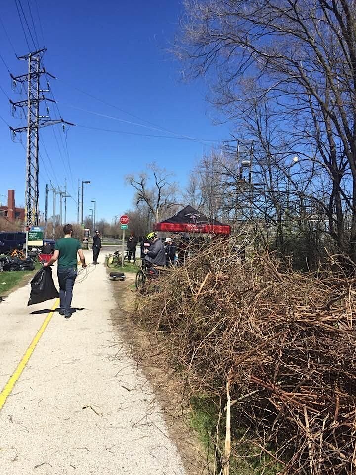 MAJOR TAYLOR TRAIL CLEAN UP DAY 2023, 111th and Morgan intersection of ...