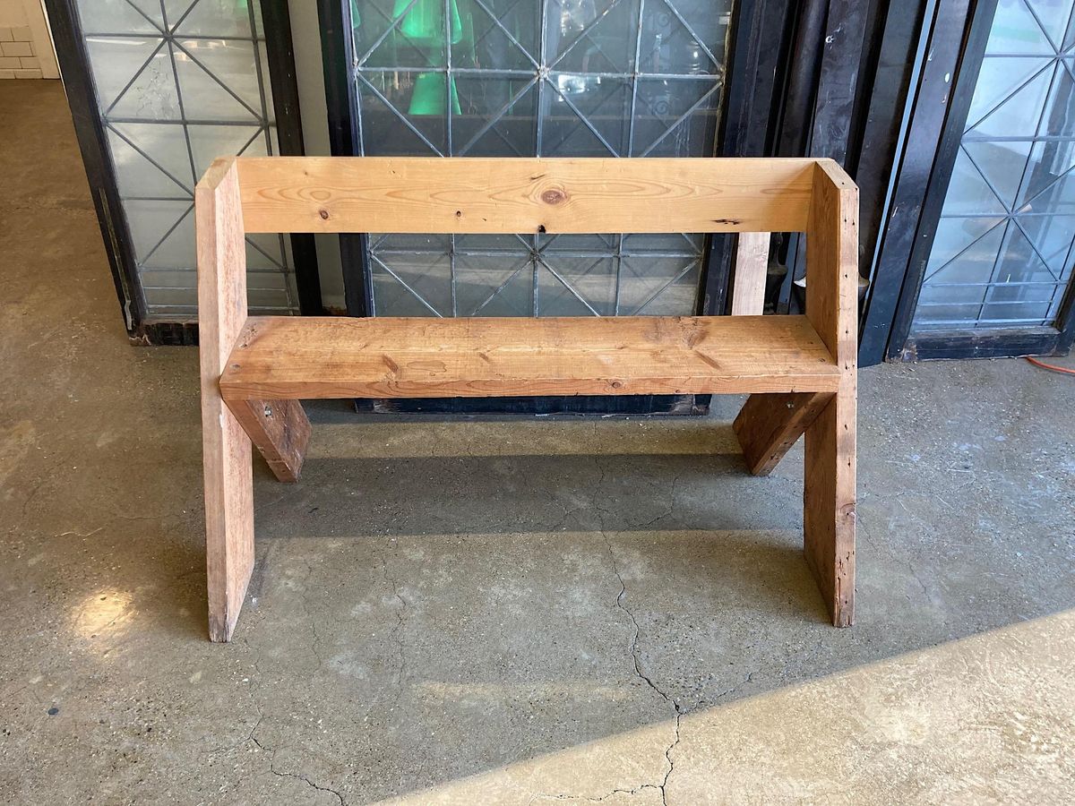 MITI: Leopold Bench EVANSTON, Evanston ReBuilding Warehouse, 29 April 2023