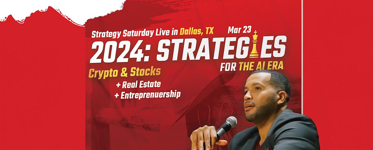 Strategy Saturday Dallas: Investment Strategies for the AI Era, Hilton ...