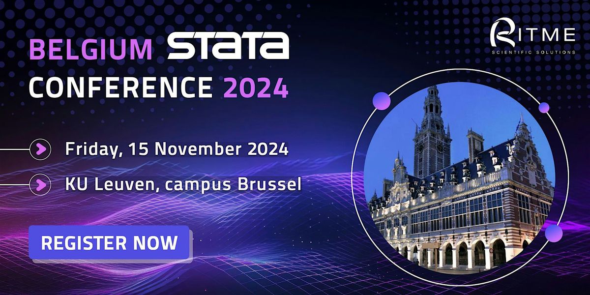 2024 Belgium Stata Conference, KU Leuven, campus Brussel, Bruxelles, 15 November 2024
