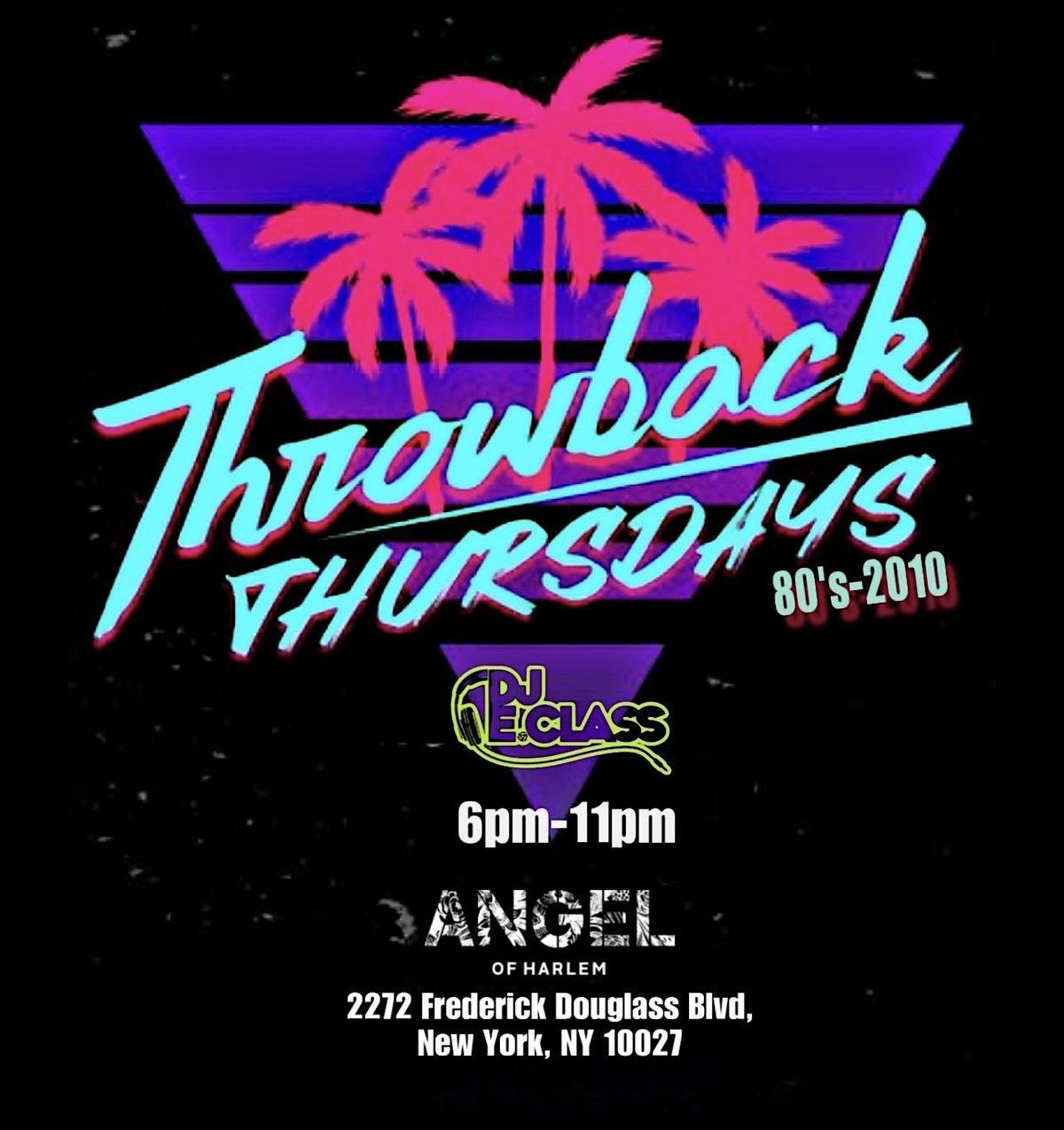 Throwback Thursdays, Angel of Harlem, New York, 16 November 2023