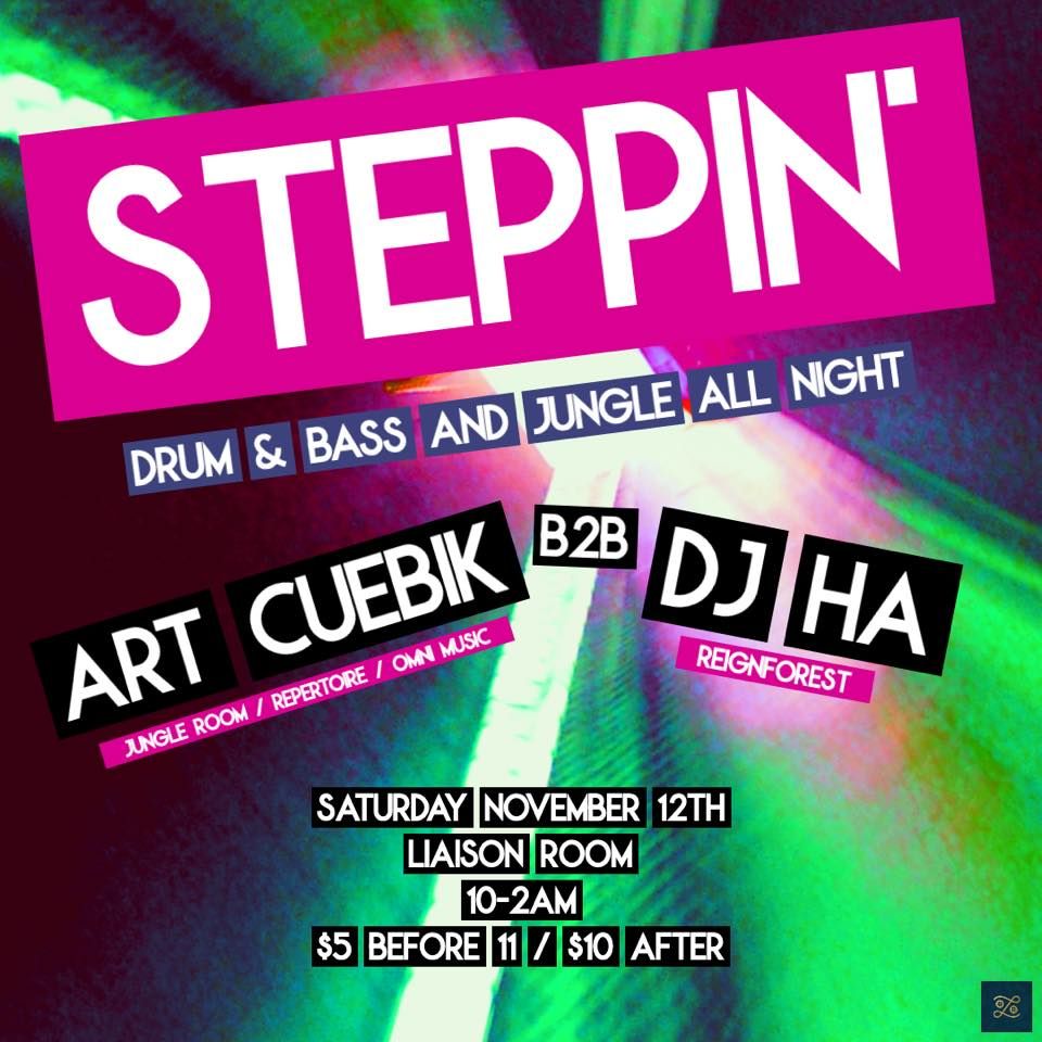 STEPPIN’, Liaison Room at Front Street Cafe, Philadelphia, 12 November ...