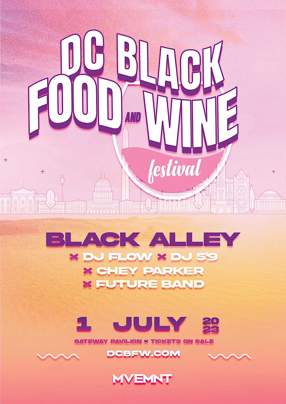 DC Black Food & Wine Festival, Gateway DC, Washington, 2 September 2023