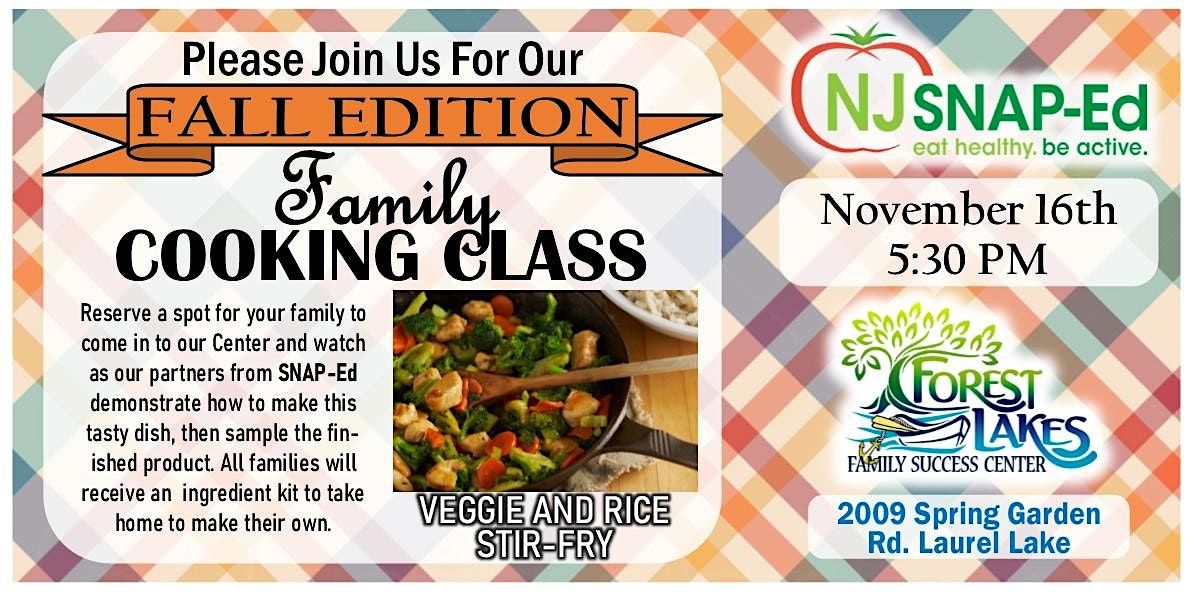 Fall Family Cooking Class - Veggie and Rice Stir-Fry, 2009 Spring ...