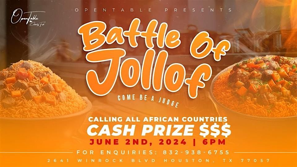 Battle of Jollof, 2641 Winrock Blvd, Houston, 2 June 2024