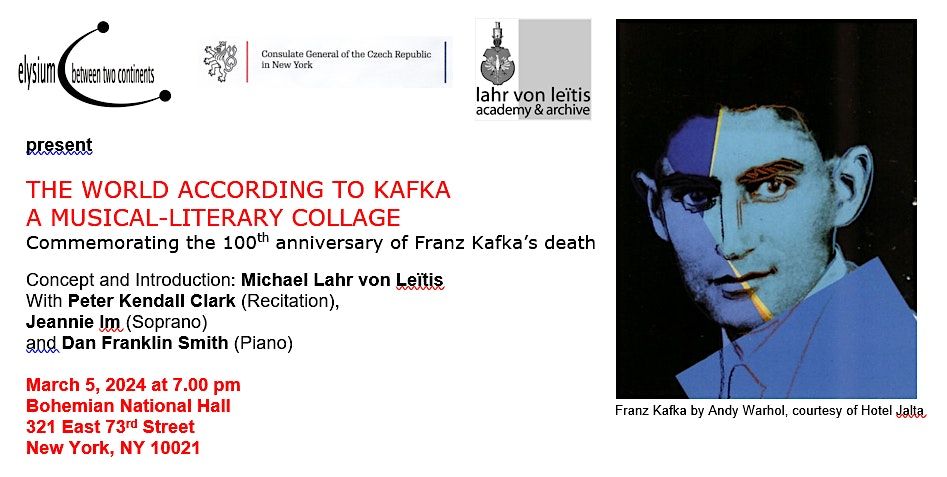 The World According to Kafka: A Musical-Literary Collage, Bohemian ...