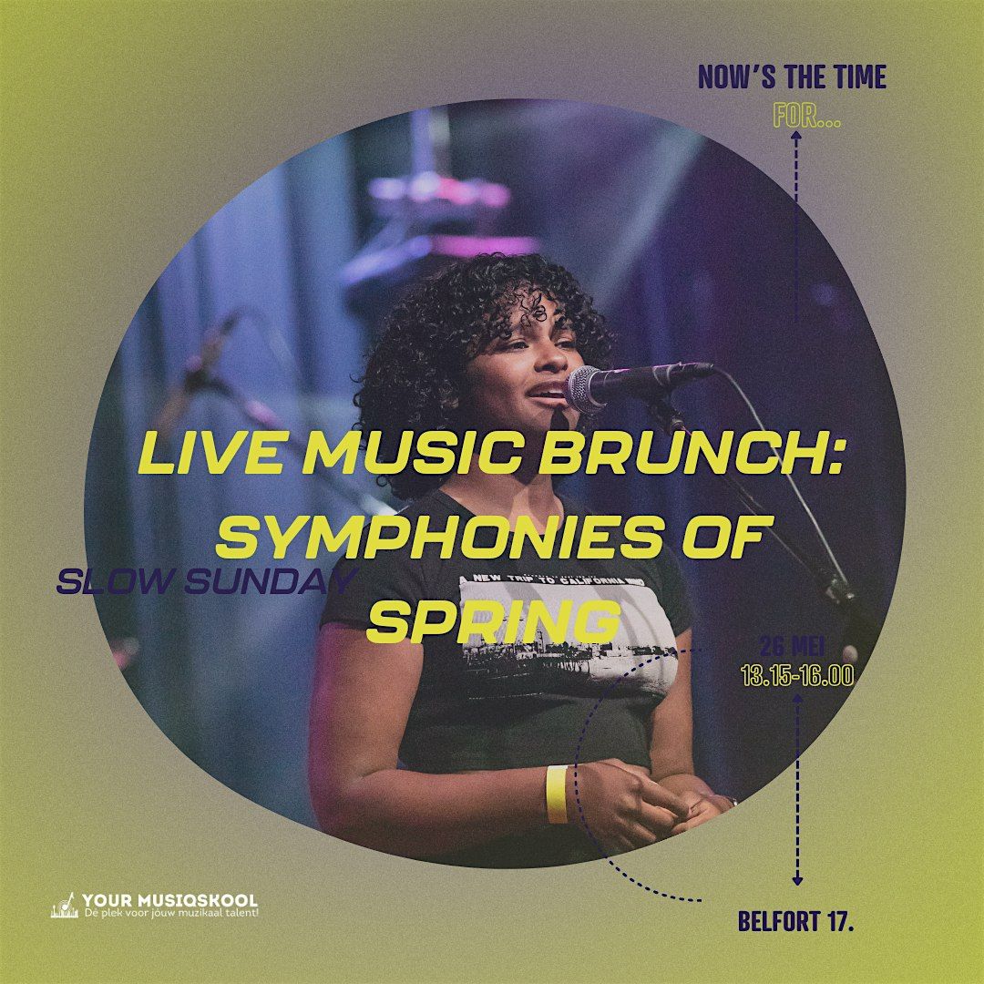 Slow Sunday: High Tea Live Music, NOW'S THE TIME, Belfort, Almere ...