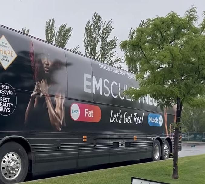 Emsculpt Neo bus tour, ReNew You Medical Spa, Elk River, 28 July 2022