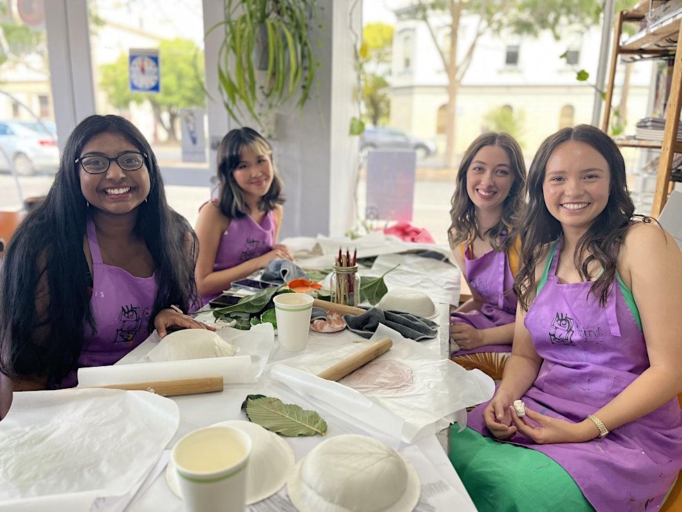 Play with Clay | Melbourne Clay and Sip Class, Paint for Fun's Studios ...