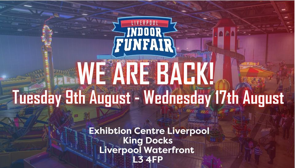 Summer Liverpool Indoor Funfair 2022, Exhibition Centre Liverpool, 9 ...