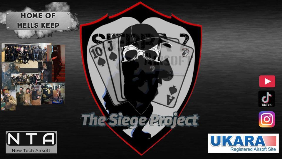 Sierra 2 Airsoft - The Siege Project -, Stoke On Trent Hanley, 2 July 2023