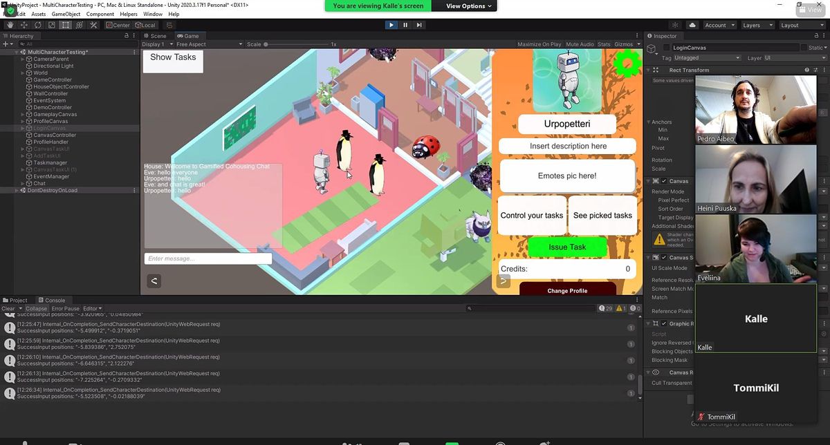 Gamified Cohousing Facility Management App Presentation, Metropolia ...