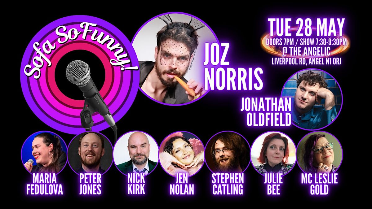 Sofa SoFunny! featuring Joz Norris, Jonathan Oldfield & friends, The ...