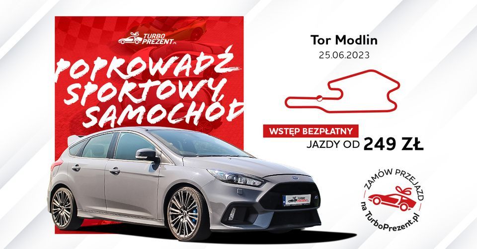 Jazda supersamochodami po torze Modlin | turboprezent.pl, Tor Modlin, Wolomin, 25 June 2023