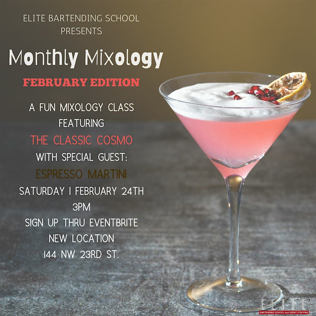 Monthly Mixology, 144 NW 23rd St, Miami, 24 February 2024