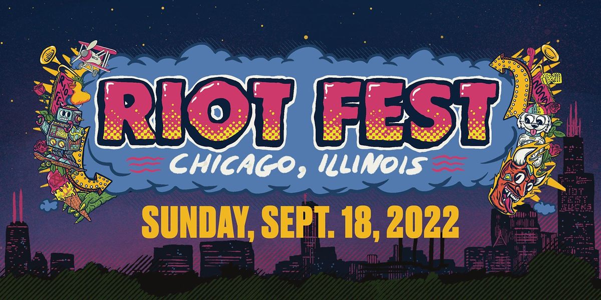 RIOT FEST 2022 I SUNDAY PASS, Douglass Park, Chicago, 18 September 2022