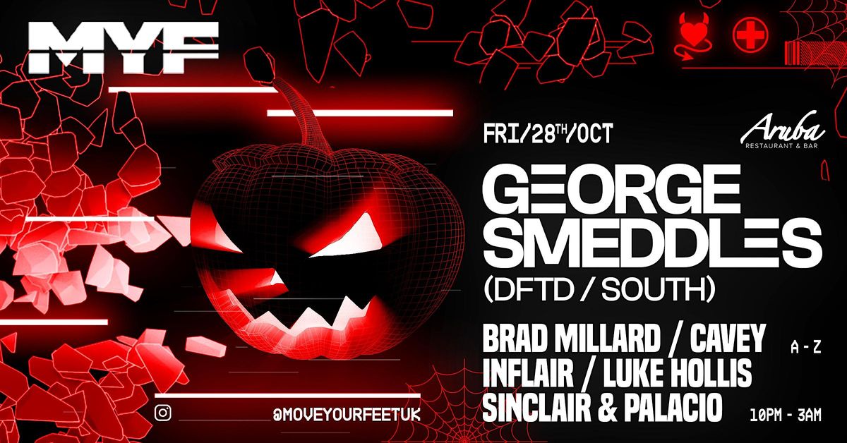 MYF Halloween w/ George Smeddles, Aruba, Bournemouth, 28 October to 29 ...