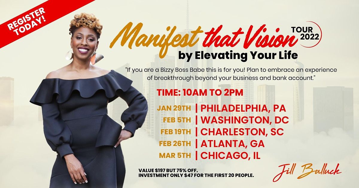 Manifest that Vision Tour 2022, Disclosed After Registration ...
