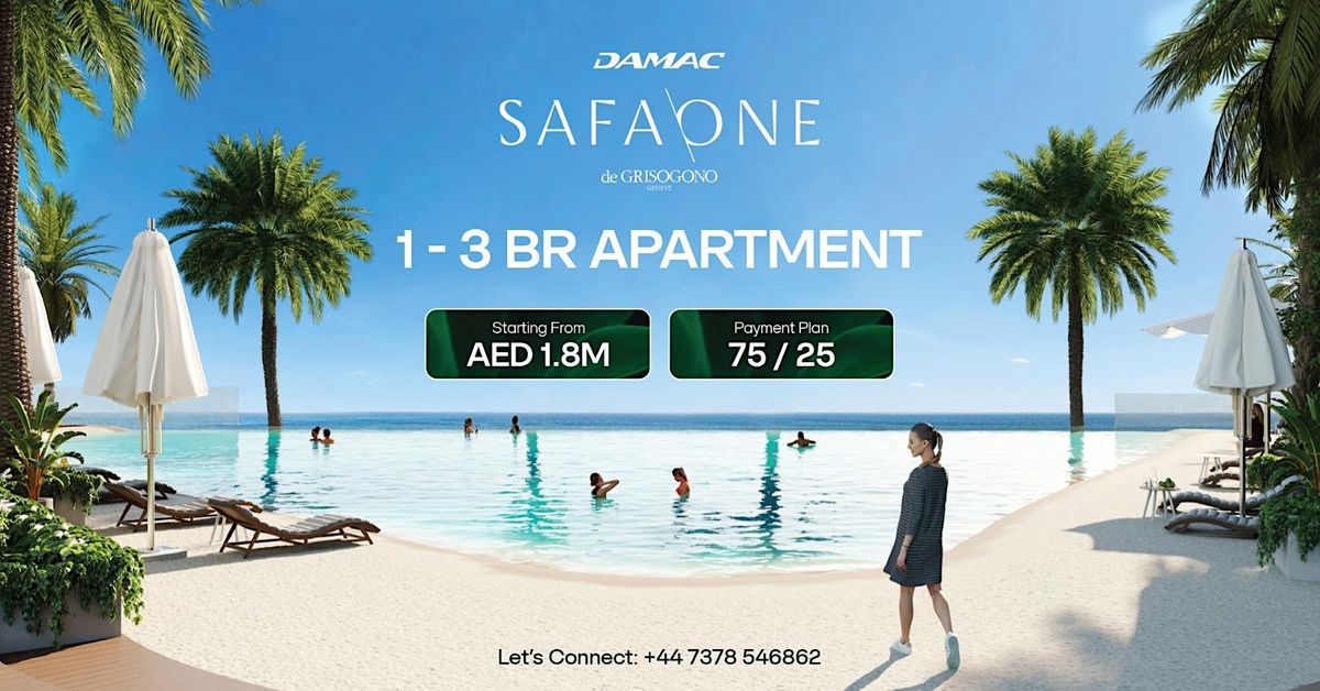 Damac Safa-One. Where natural brilliance meets emerald elegance!, Al Barsha, Dubai, 20 July 2023