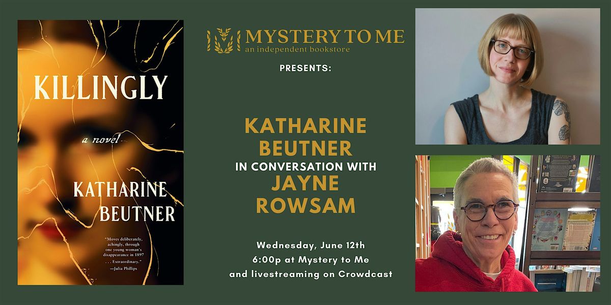 Live @ MTM: Katharine Beutner in conversation with Jayne Rowsam ...