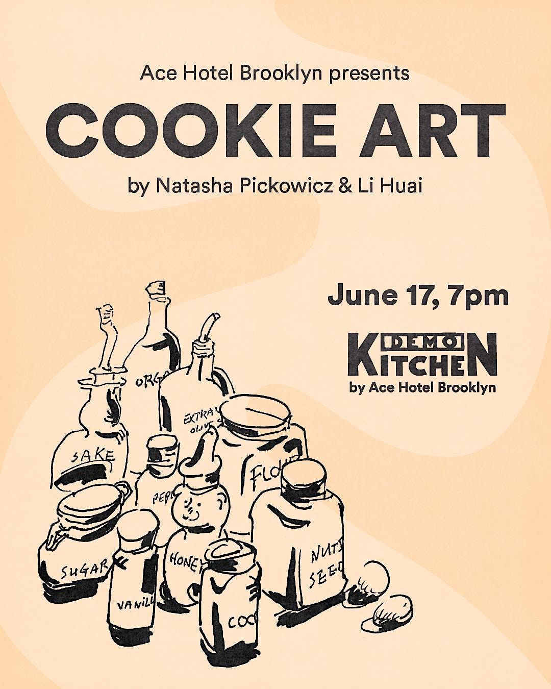 Cookie Art with Natasha Pickowicz & Li Huai, Ace Hotel Brooklyn, 28 ...