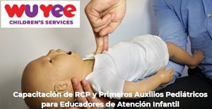 Child Care Educator Workshop - Pediatric First Aid and CPR Class ...