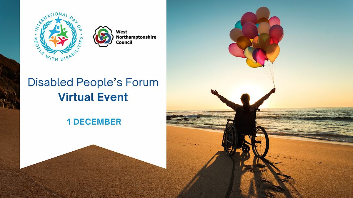 International Day of People with Disabilities - Towcester, The Forum ...