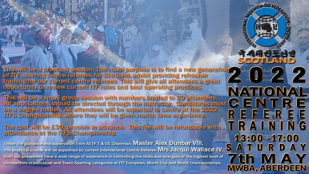 ITF Scottish Championships - National Centre Referee Training 2022 ...