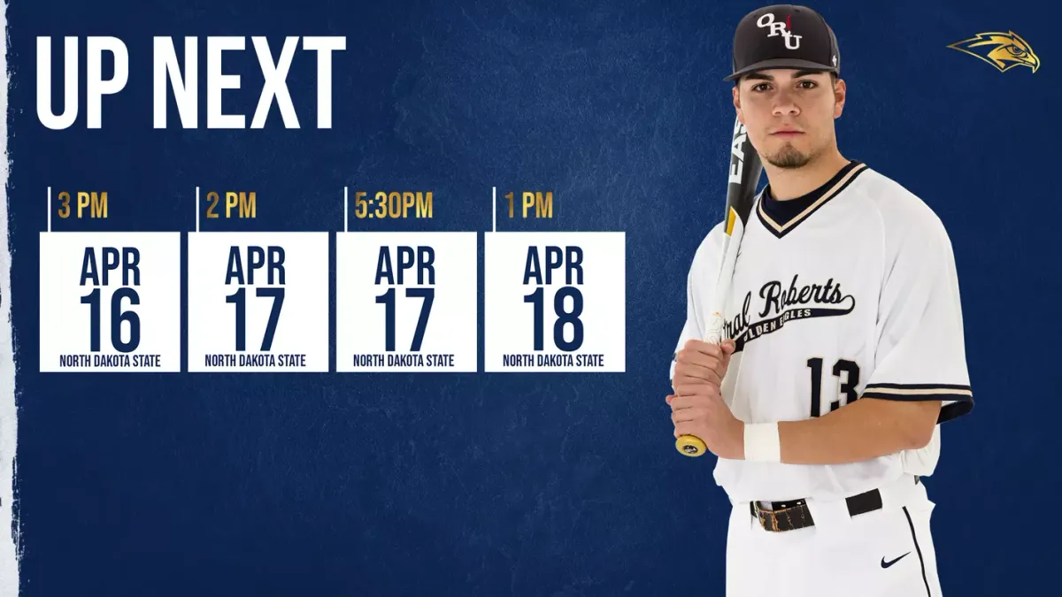 North Dakota State Bison at Oral Roberts Golden Eagles Baseball, J.L ...