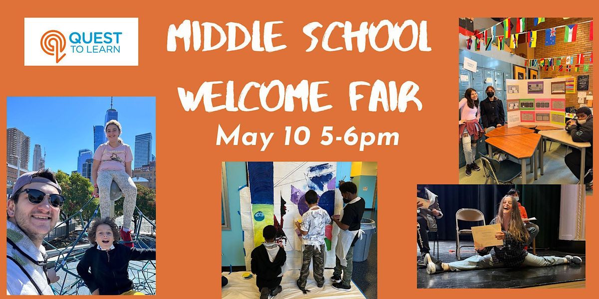 Incoming 6th Grade Welcome Fair, M422 Quest to Learn, New York, 10 May 2023