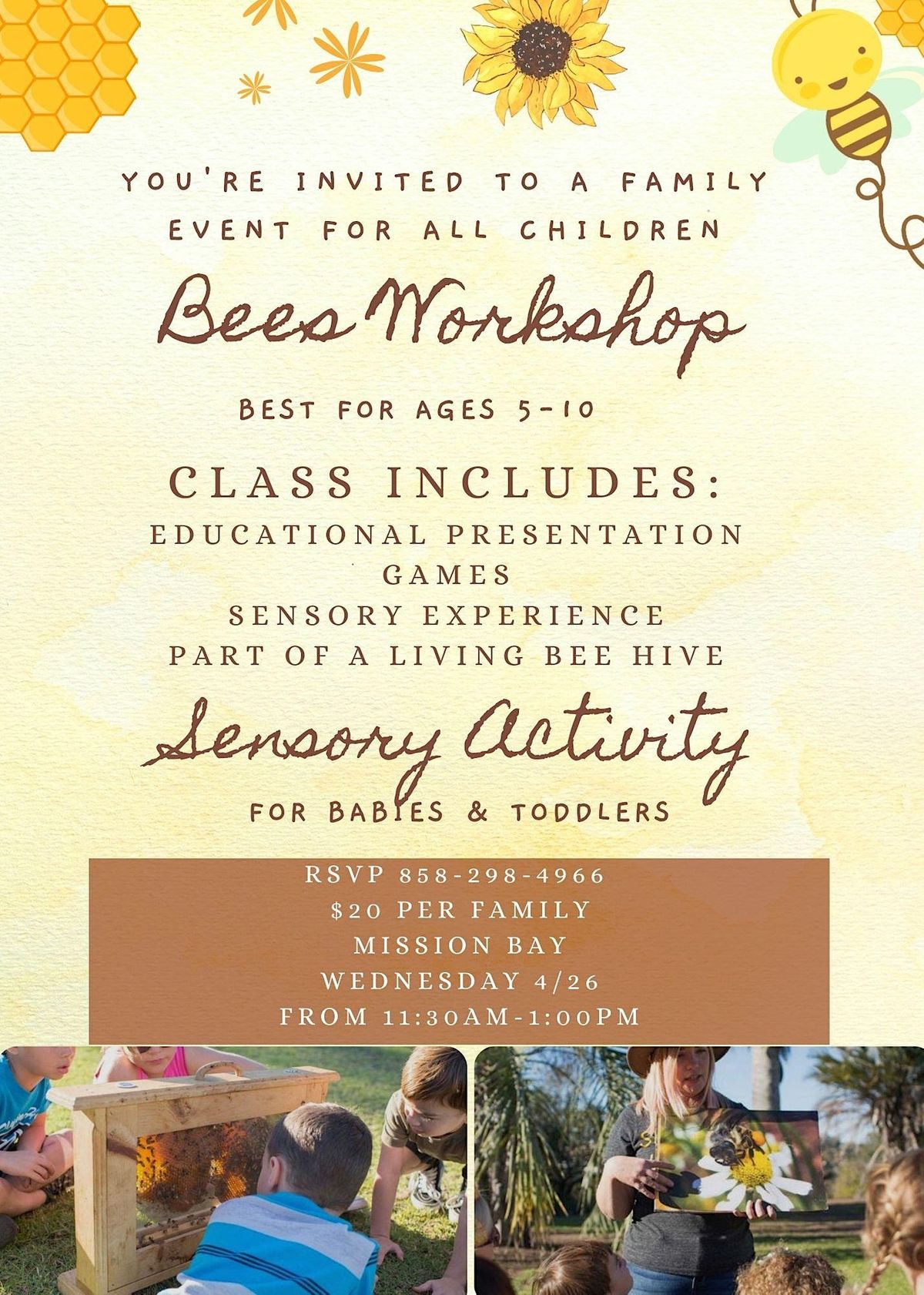 Bees Educational Presentation for Homeschoolers, Mission Bay, San Diego ...
