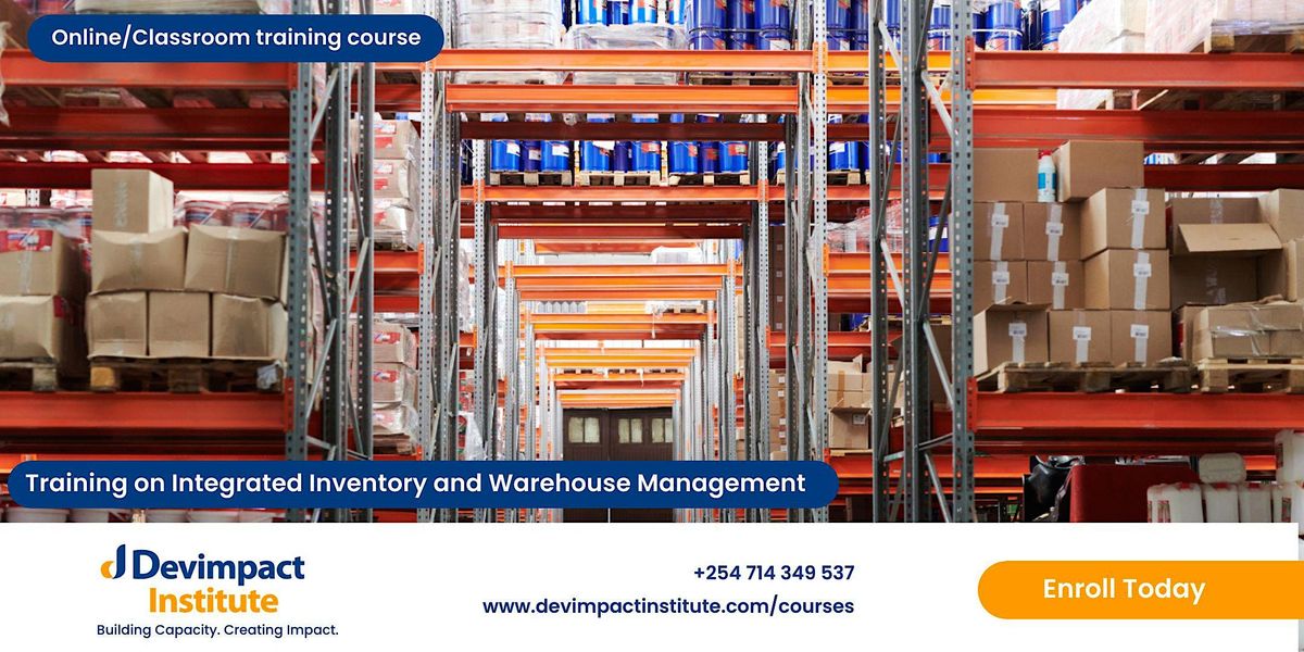Training on Integrated Inventory and Warehouse Management, Devimpact ...