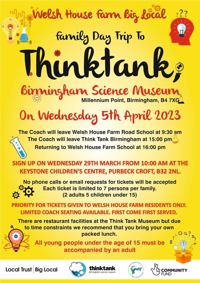 Welsh House Farm Day-trip to Think Tank Birmingham , Thinktank ...
