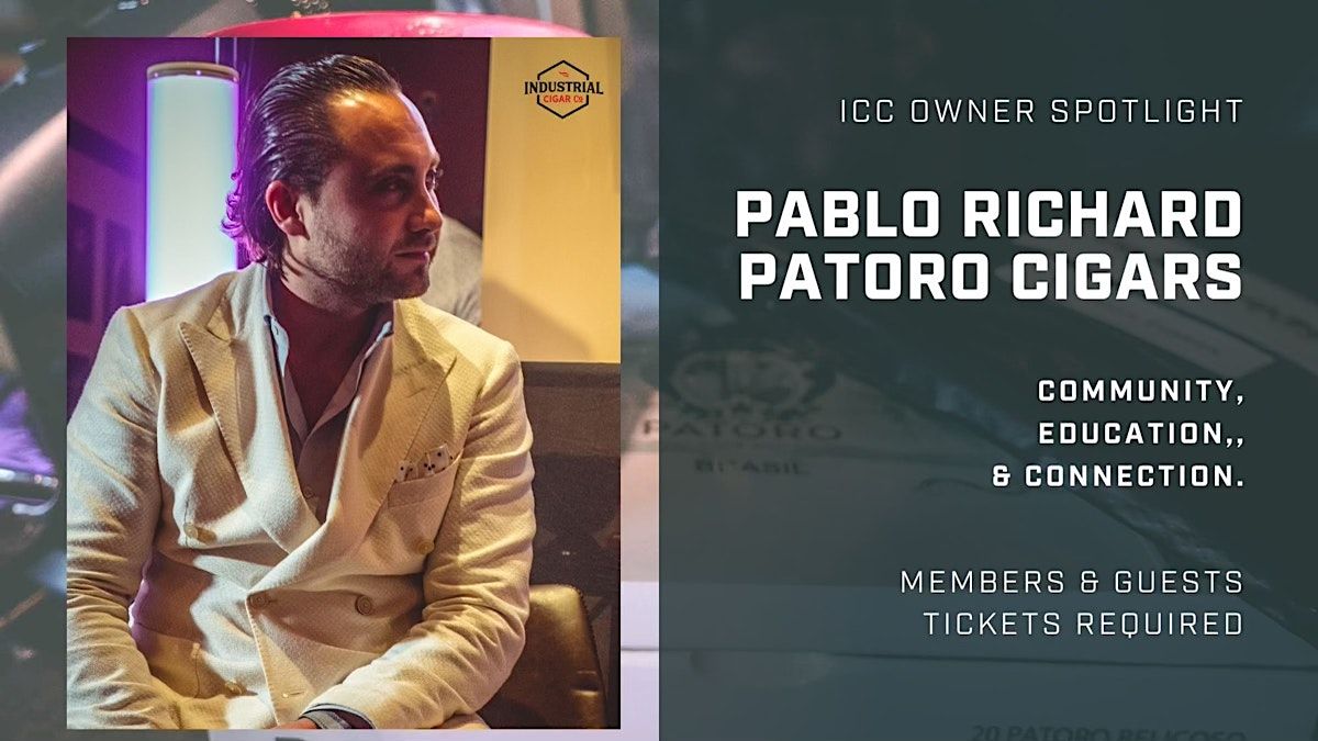 Dr. Pablo Richard Returns to Industrial Cigar Co!, Industrial Cigar Co., Frisco, 17 March 2023