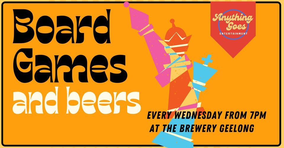 Board games & Beers , The Brewery - Geelong & Torquay, 4 January 2023