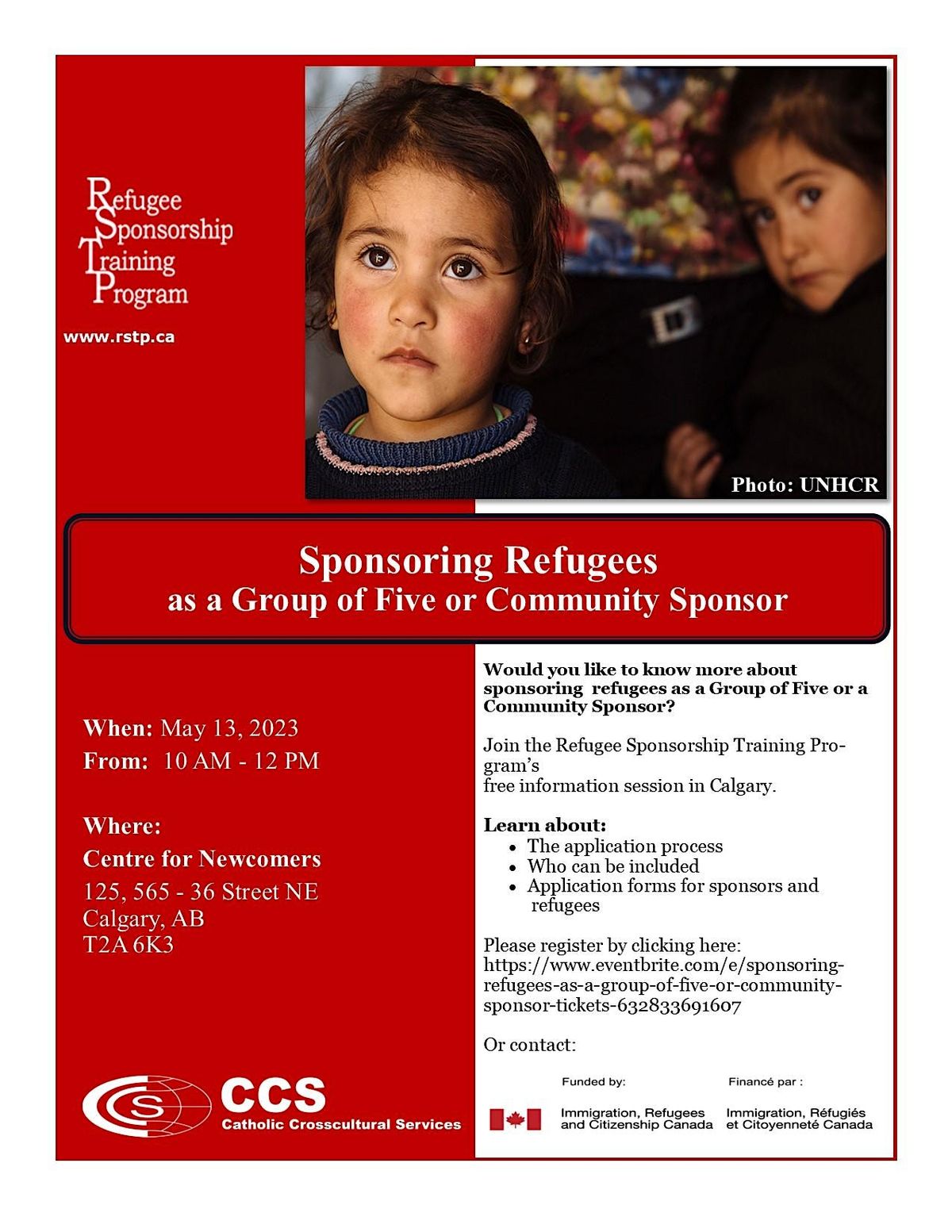 Sponsoring Refugees as a Group of Five or Community Sponsor, Centre for ...