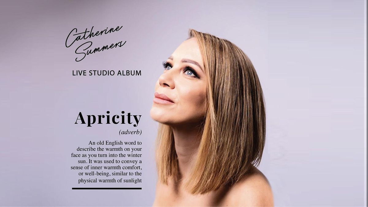 APRICITY Live Studio Album Launch (Catherine Summers), Perth City, 29 February 2024