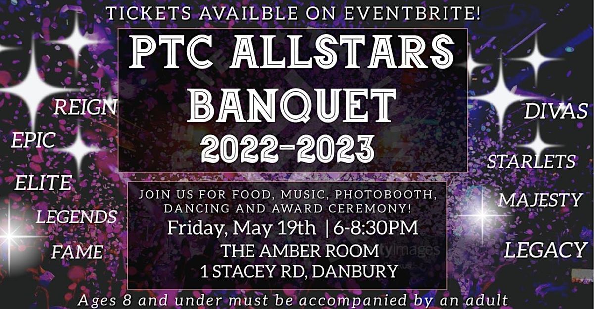 PTC All Star Cheer Banquet 2022-2023, The Amber Room Colonnade, Danbury ...
