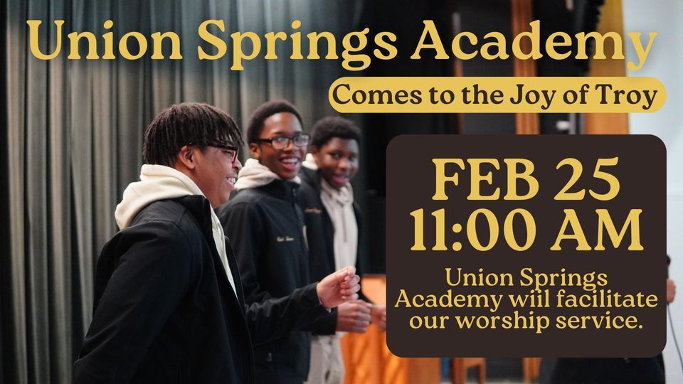 Union Spring Academy Lead in Worship at the Joy of Troy, Joy of Troy ...